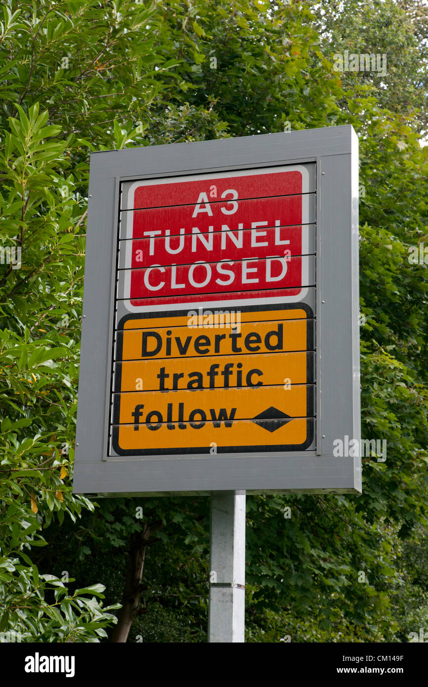 A3 road sign hi-res stock photography and images - Alamy