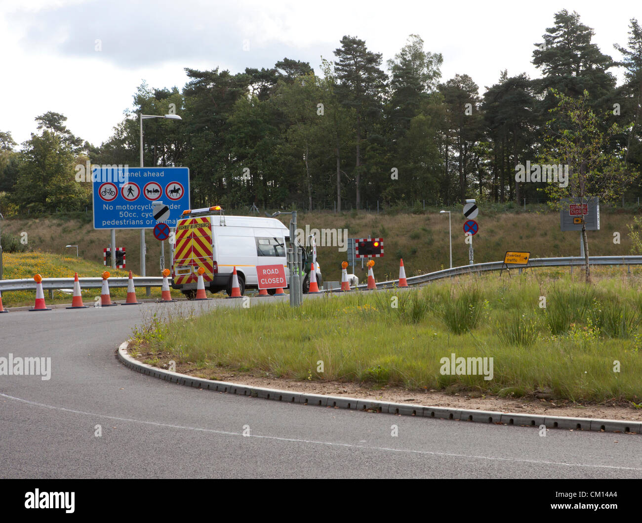 Hindhead Tunnel Stock Photos & Hindhead Tunnel Stock Images - Alamy