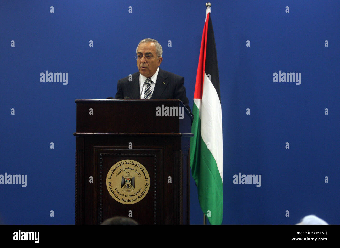 Ramallah, West Bank, Palestinian Territory - Palestinian Prime Minister ...
