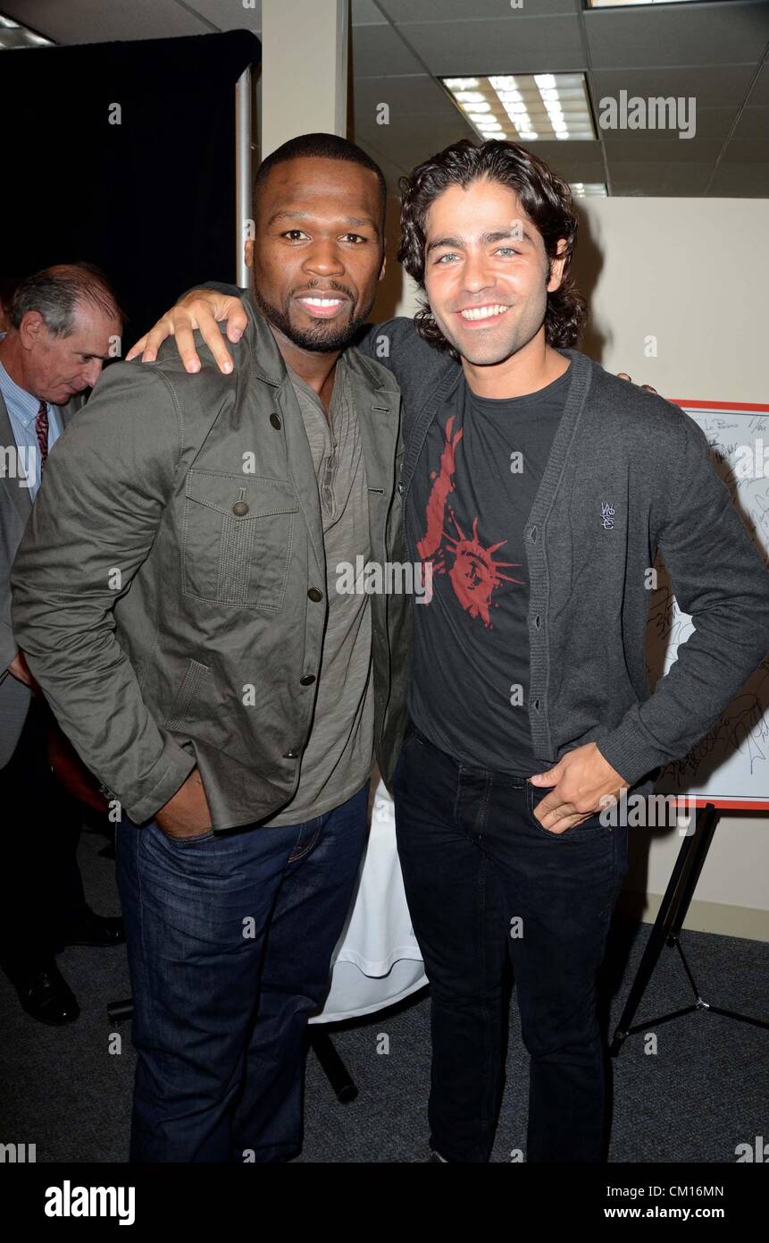50 Cent, Adrian Grenier in attendance for BGC Partners Charity Day ...
