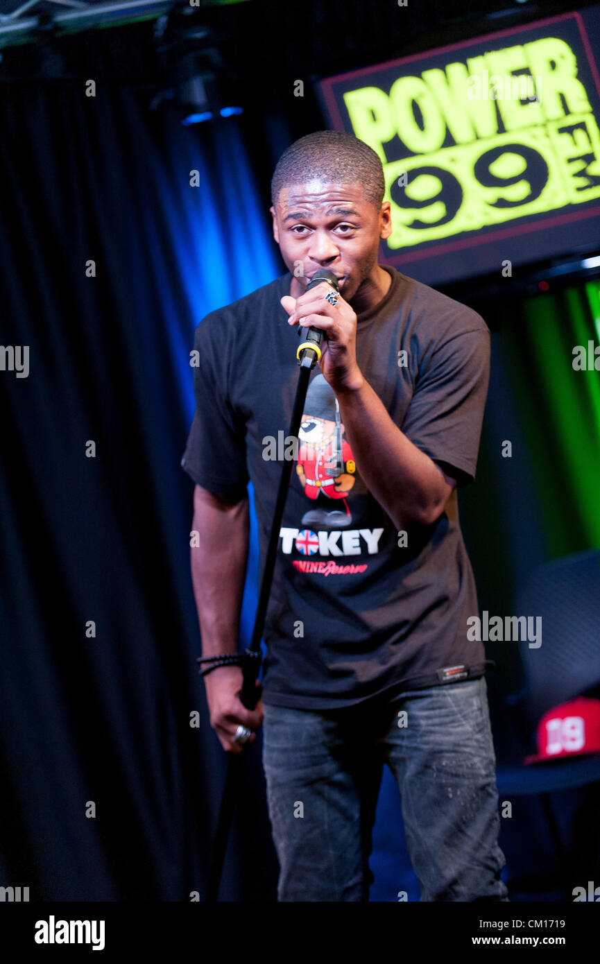 Sept. 11, 2012 - Philadelphia, Pennsylvania, U.S - R&B singer, MARCUS ...