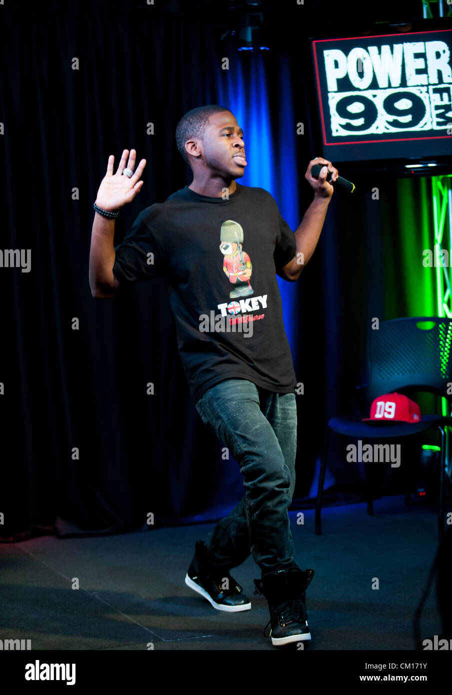 Sept. 11, 2012 - Philadelphia, Pennsylvania, U.S - R&B singer, MARCUS ...