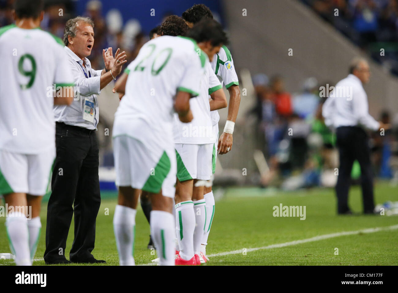 Saitama, Japan. Zico (IRQ), September 11, 2012 - Football / Soccer ...