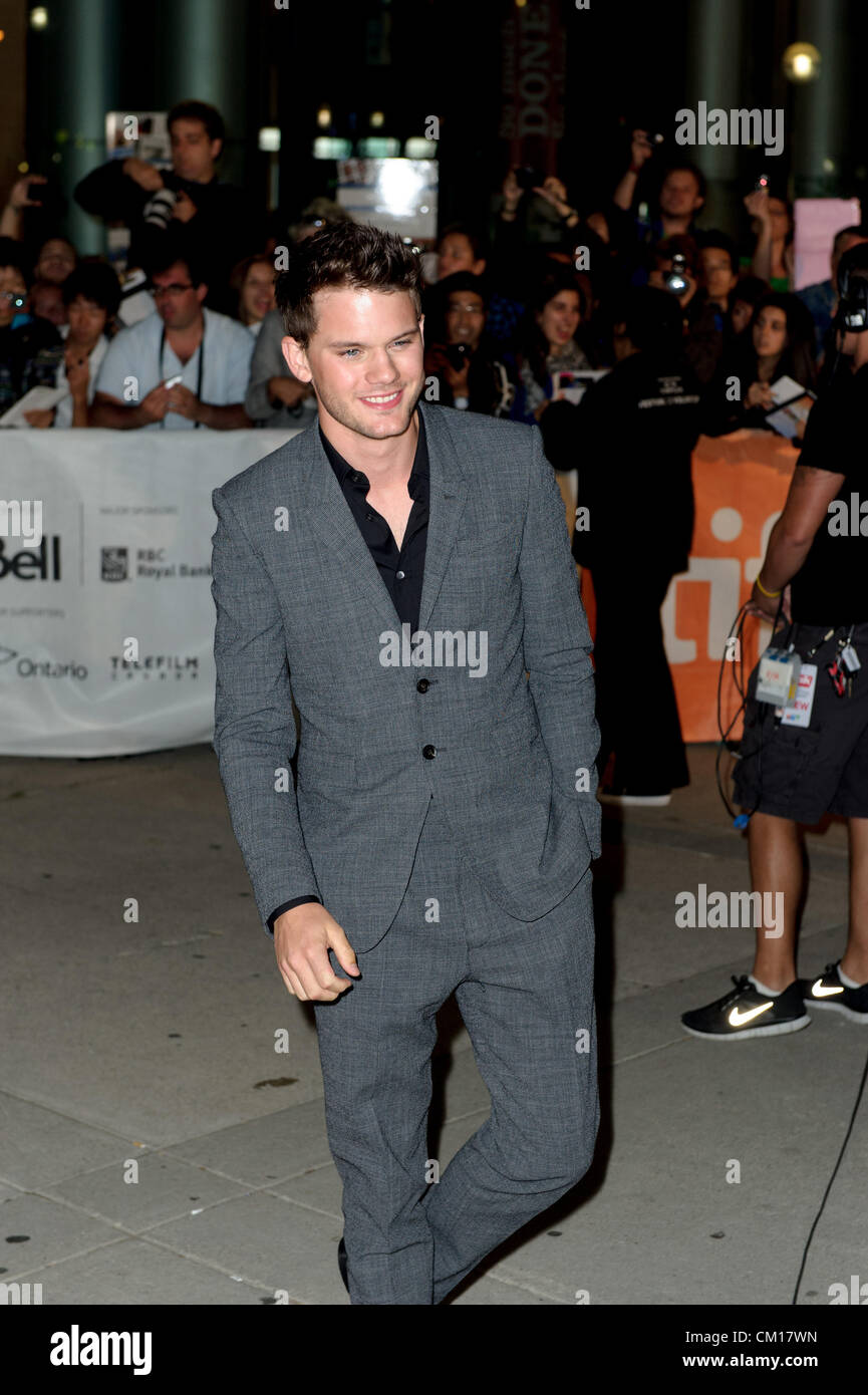 Sept. 11, 2012 - Toronto, Ontario, Canada - Actor JEREMY IRVINE arrives ...