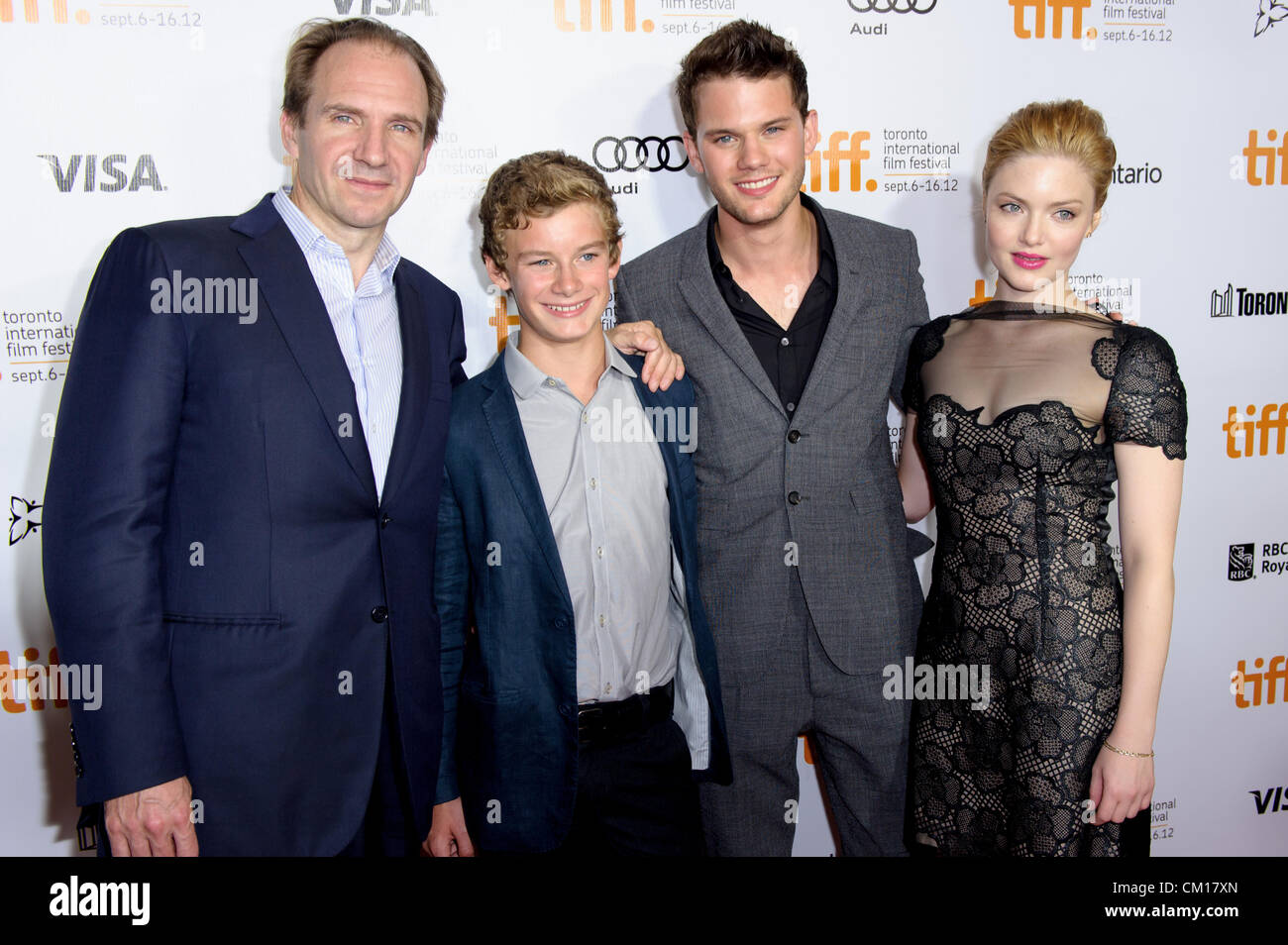 Sept. 11, 2012 - Toronto, Ontario, Canada - (L-R) Actors RALPH FIENNES ...