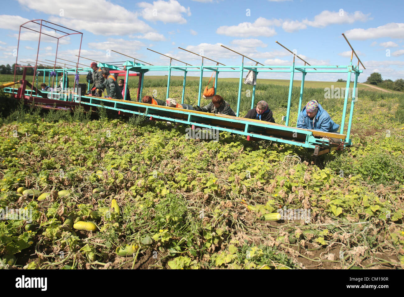 Aug. 28, 2012 - Belarus - Belarus engineers from Techmash Design Bureau ...