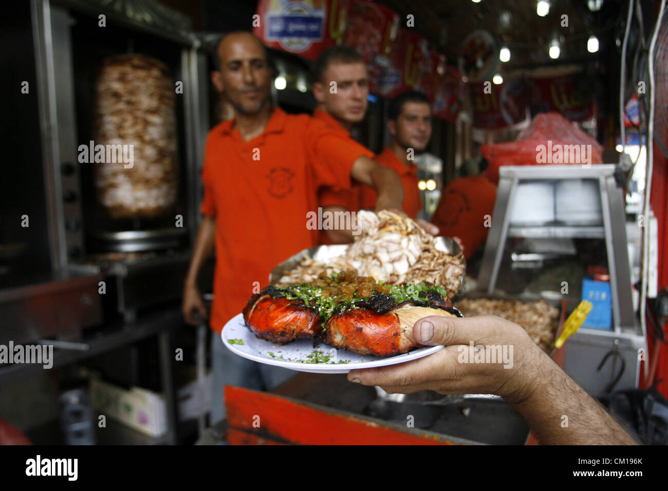 Rafah, Gaza Strip, Palestinian Territory - Palestinian vendors sell ...