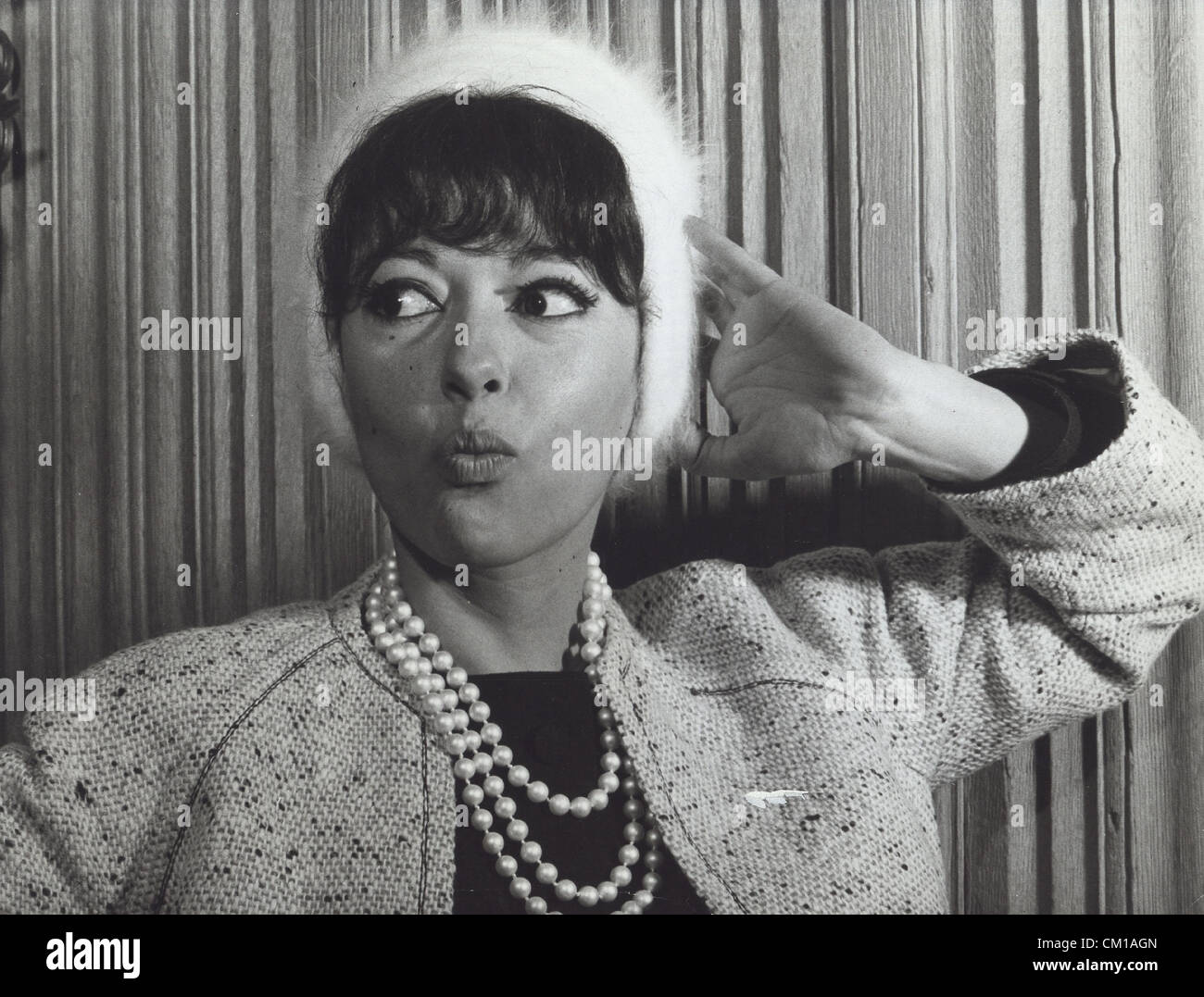 RITA MORENO at the hotel in London 1963.Supplied by Photos, inc.(Credit ...