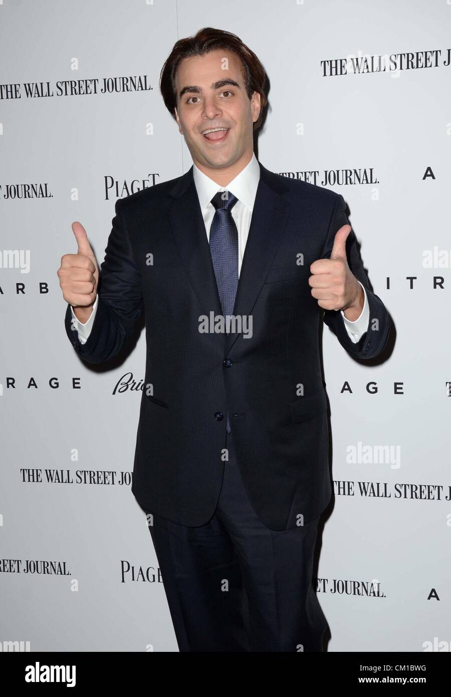 New York, USA. 12th September 2012. Nicholas Jarecki at arrivals for ...