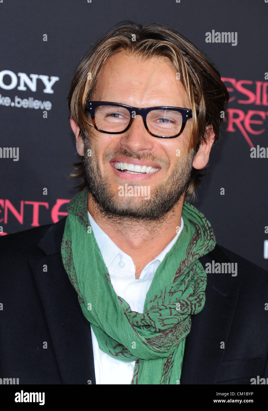 Los Angeles, CA, USA Sept 12th 2012. Johann Urb at the film premiere ...