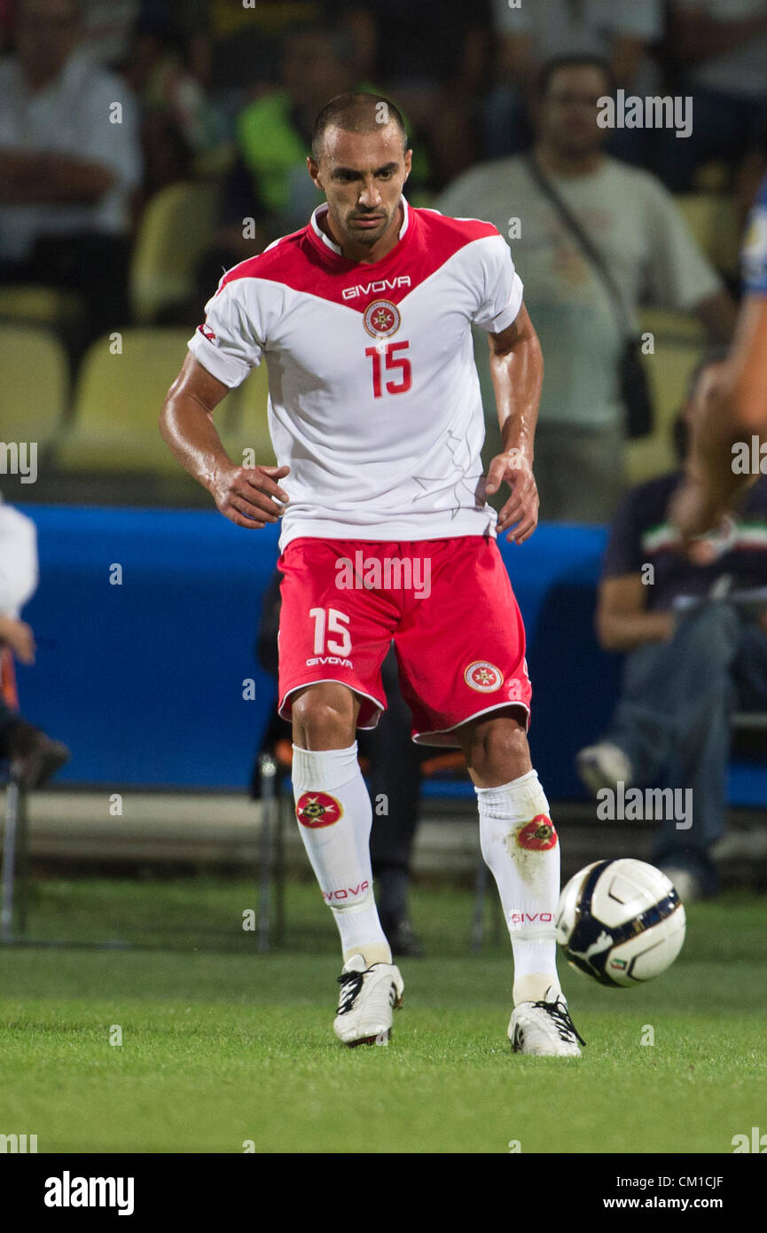 Modena, Italy. Steve Borg (MLT), SEPTEMBER 11, 2012 - Football / Soccer ...