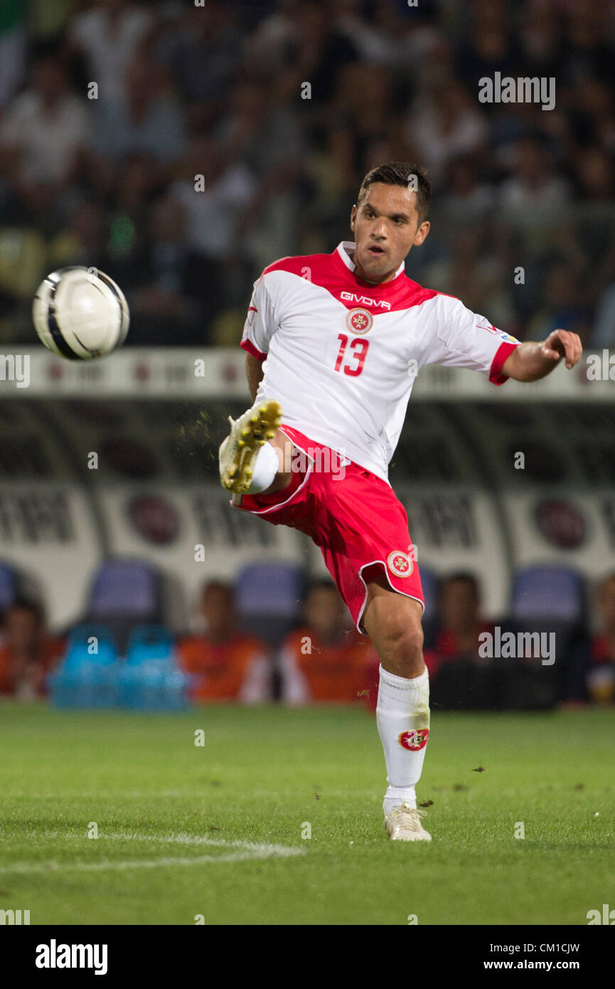 Modena, Italy. Andre Schembri (MLT), SEPTEMBER 11, 2012 - Football ...