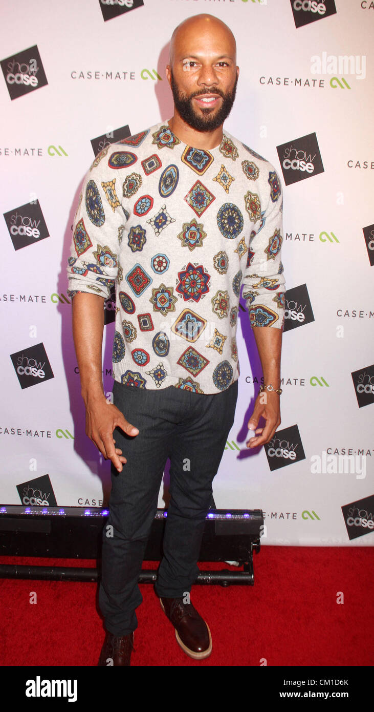 Sept. 12, 2012 - New York, New York, U.S. - Rapper COMMON attends the ...