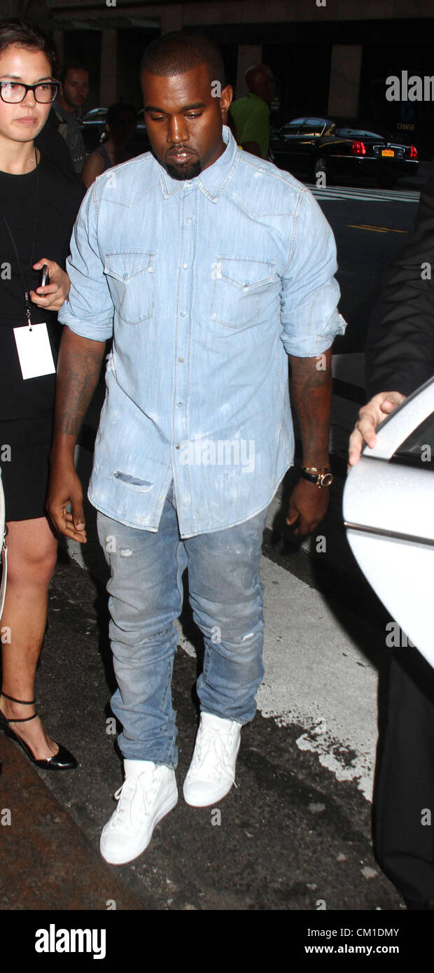 Kanye west fashion show hi-res stock photography and images - Alamy