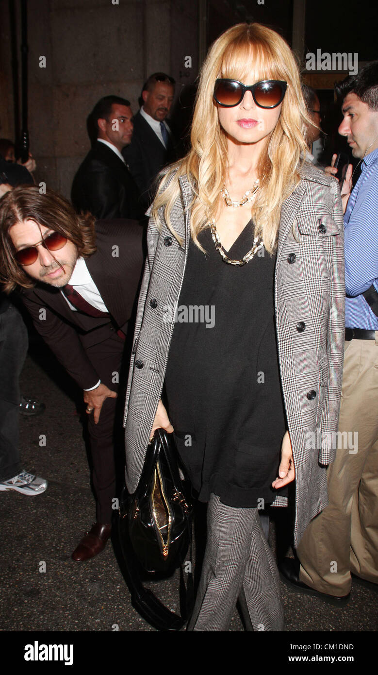 Sept. 12, 2012 - New York, New York, U.S. - Stylist RACHEL ZOE and her ...