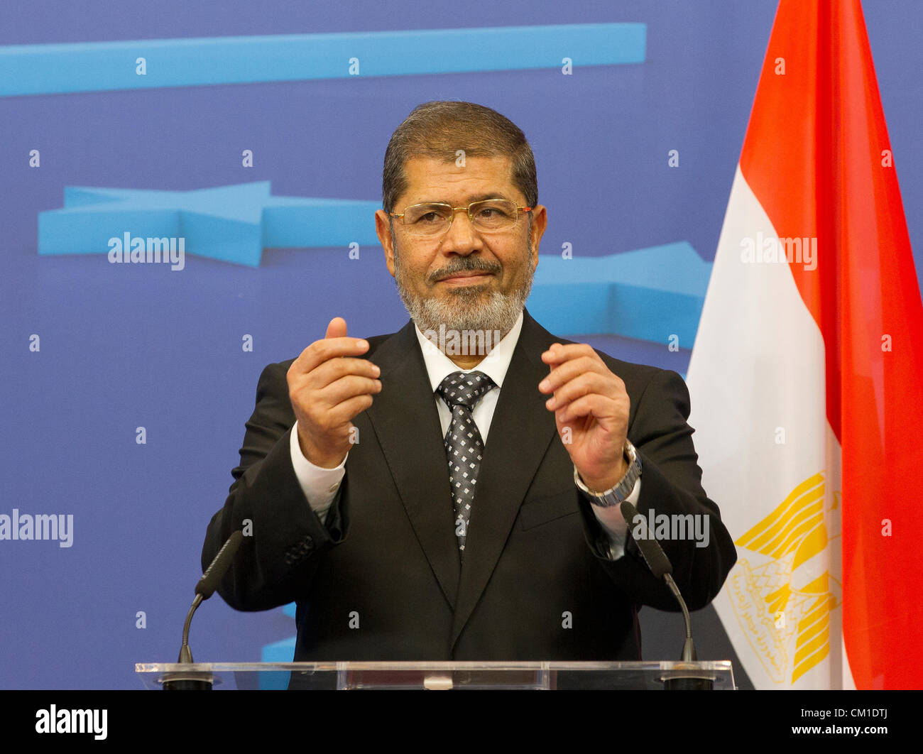 President of egypt hi-res stock photography and images - Alamy
