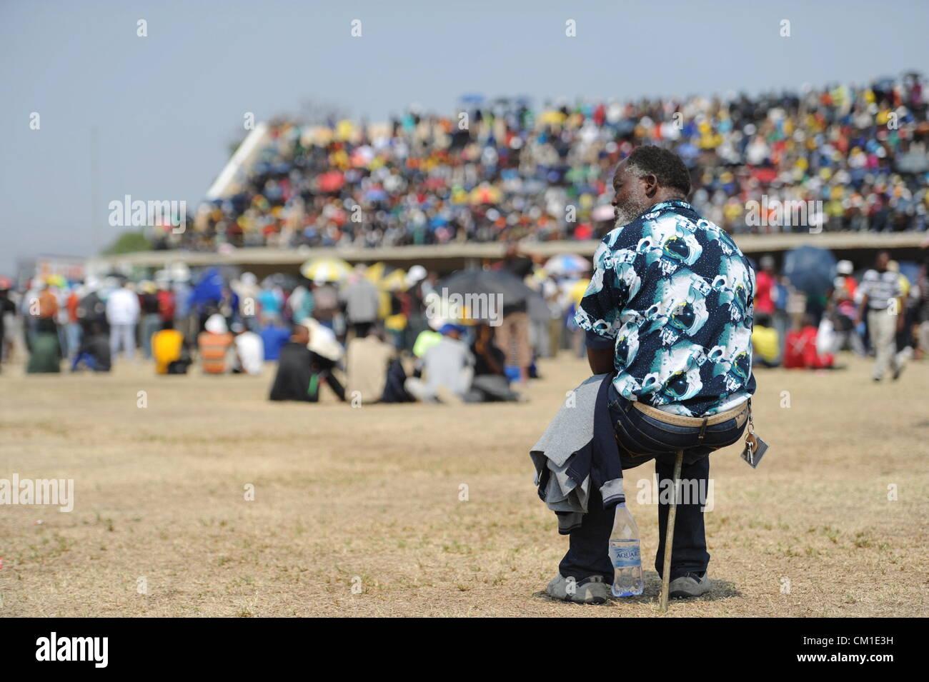 Rustenburg, South Africa. 13th September 2012. Anglo Platinum mine ...