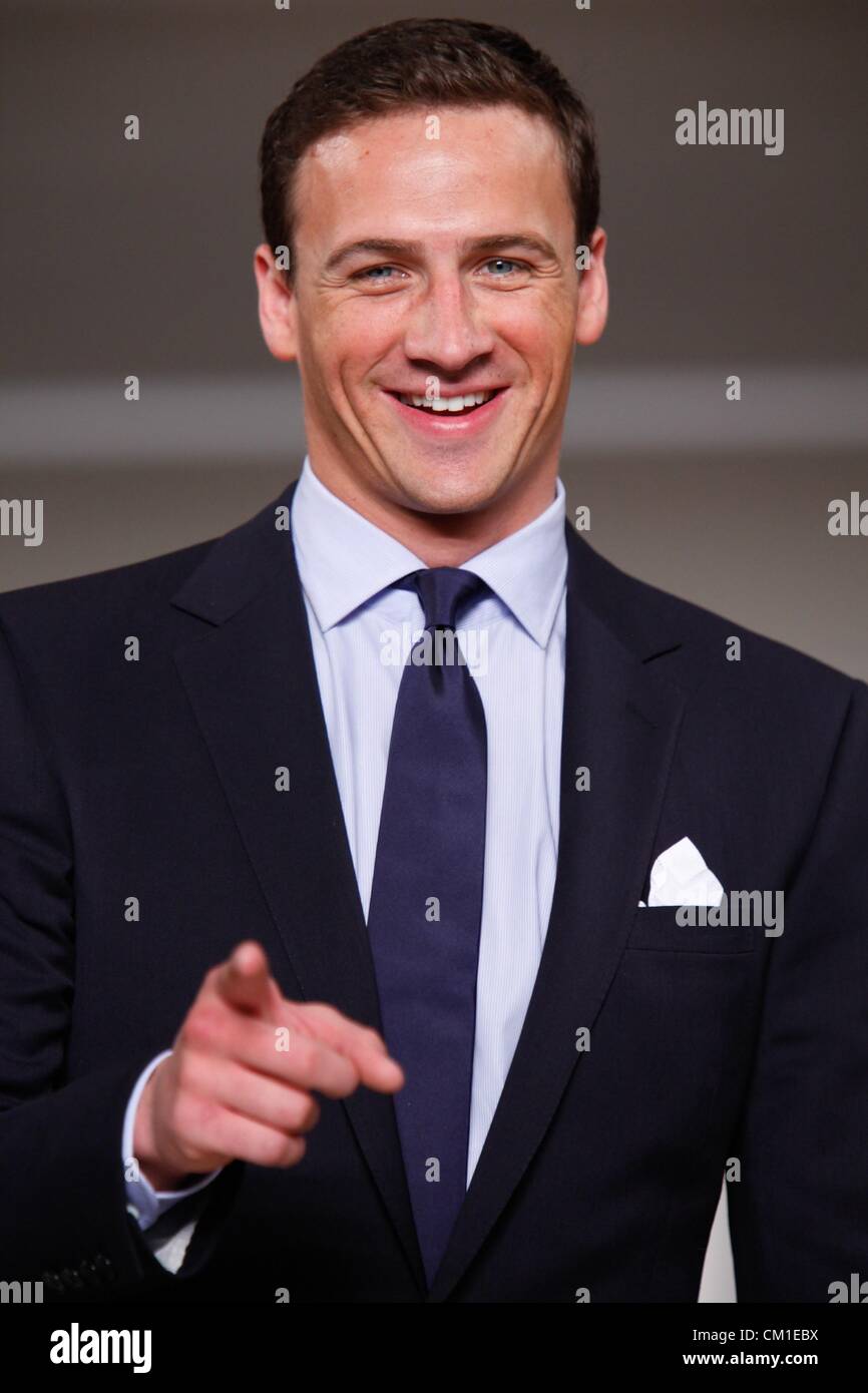Ryan Lochte on the runway for Ralph Lauren Spring/Summer 2013 ...