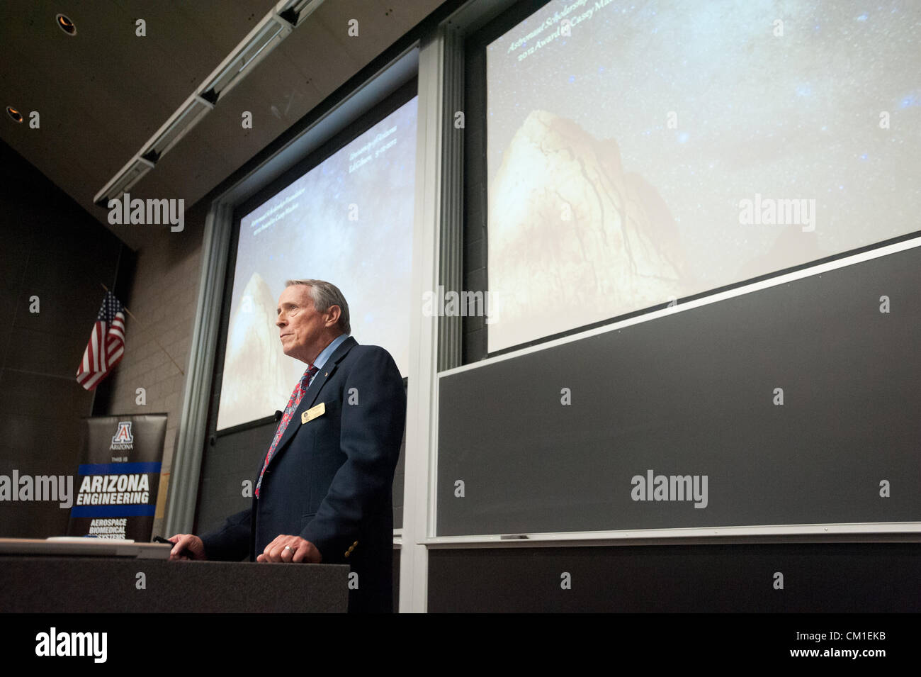 Sept. 12, 2012 - Tucson, Arizona, U.S - ED GIBSON, a NASA Skylab 4 ...