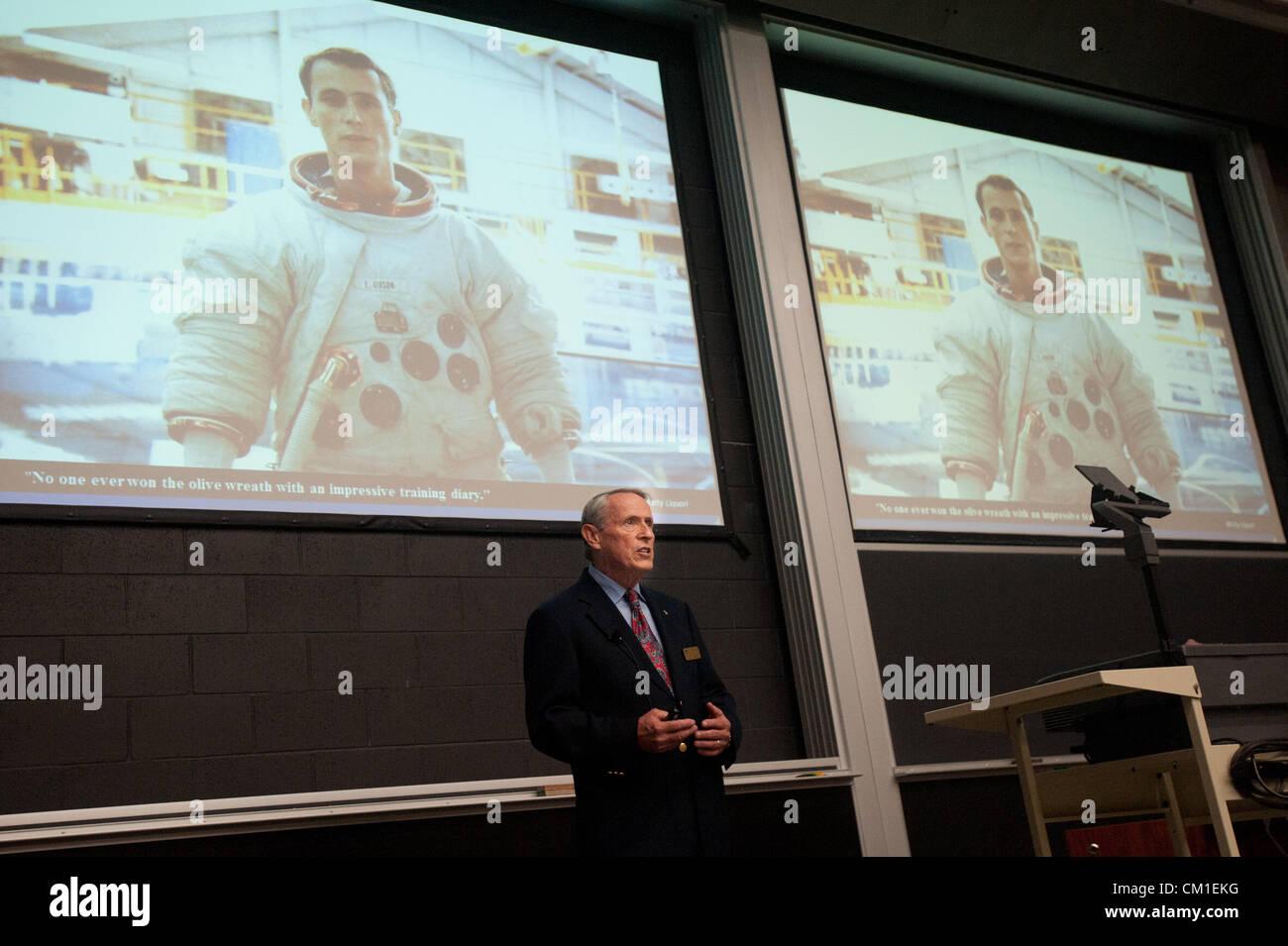 Sept. 12, 2012 - Tucson, Arizona, U.S - ED GIBSON, a NASA Skylab 4 ...
