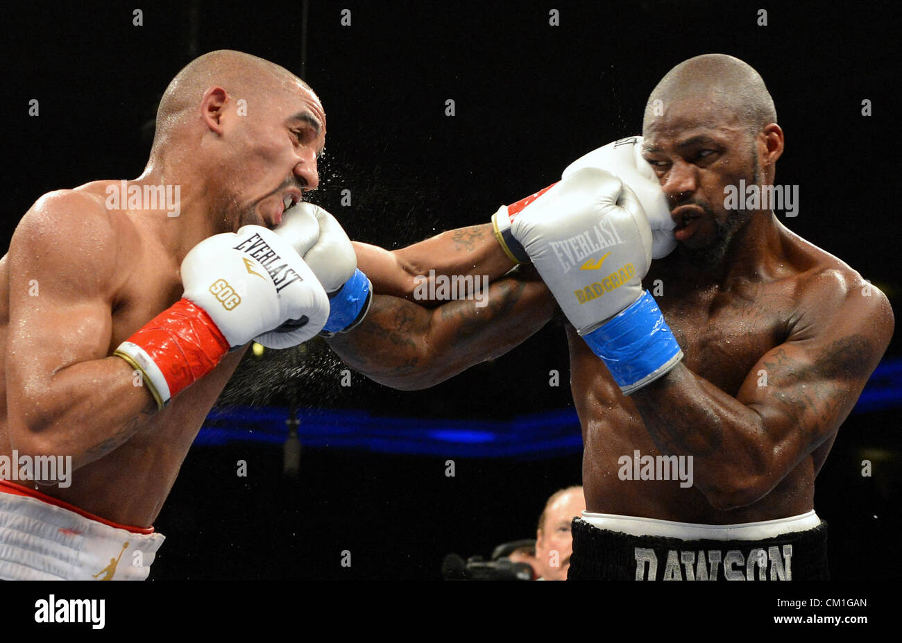 (L-R) Andre Ward, Chad Dawson (USA), SEPTEMBER 8, 2012 - Boxing : Andre ...