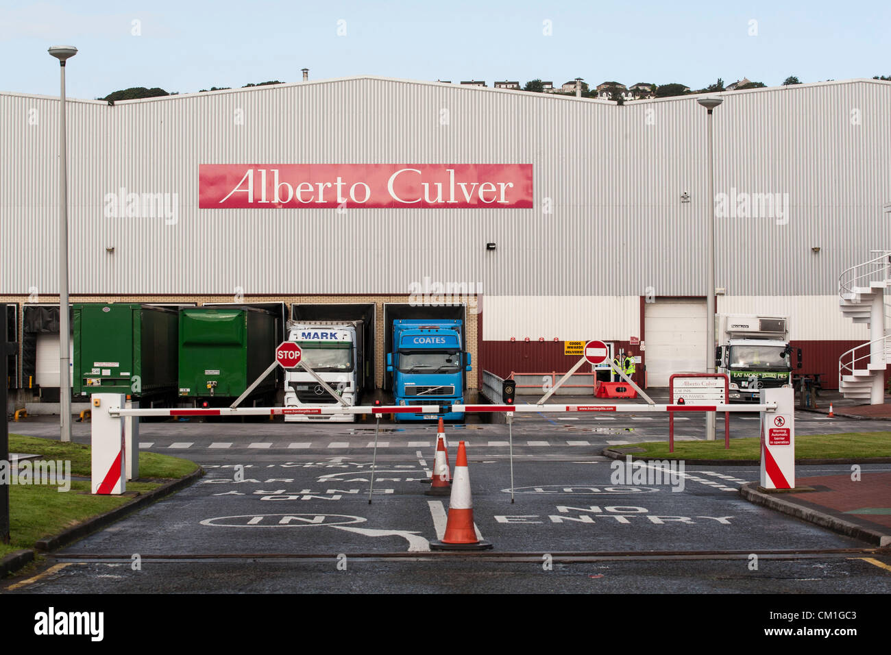 General view of the Alberto Culver factory in Swansea Enterprise park ...