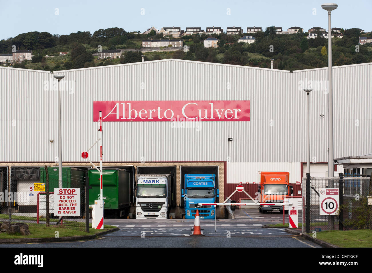 General view of the Alberto Culver factory in Swansea Enterprise park ...