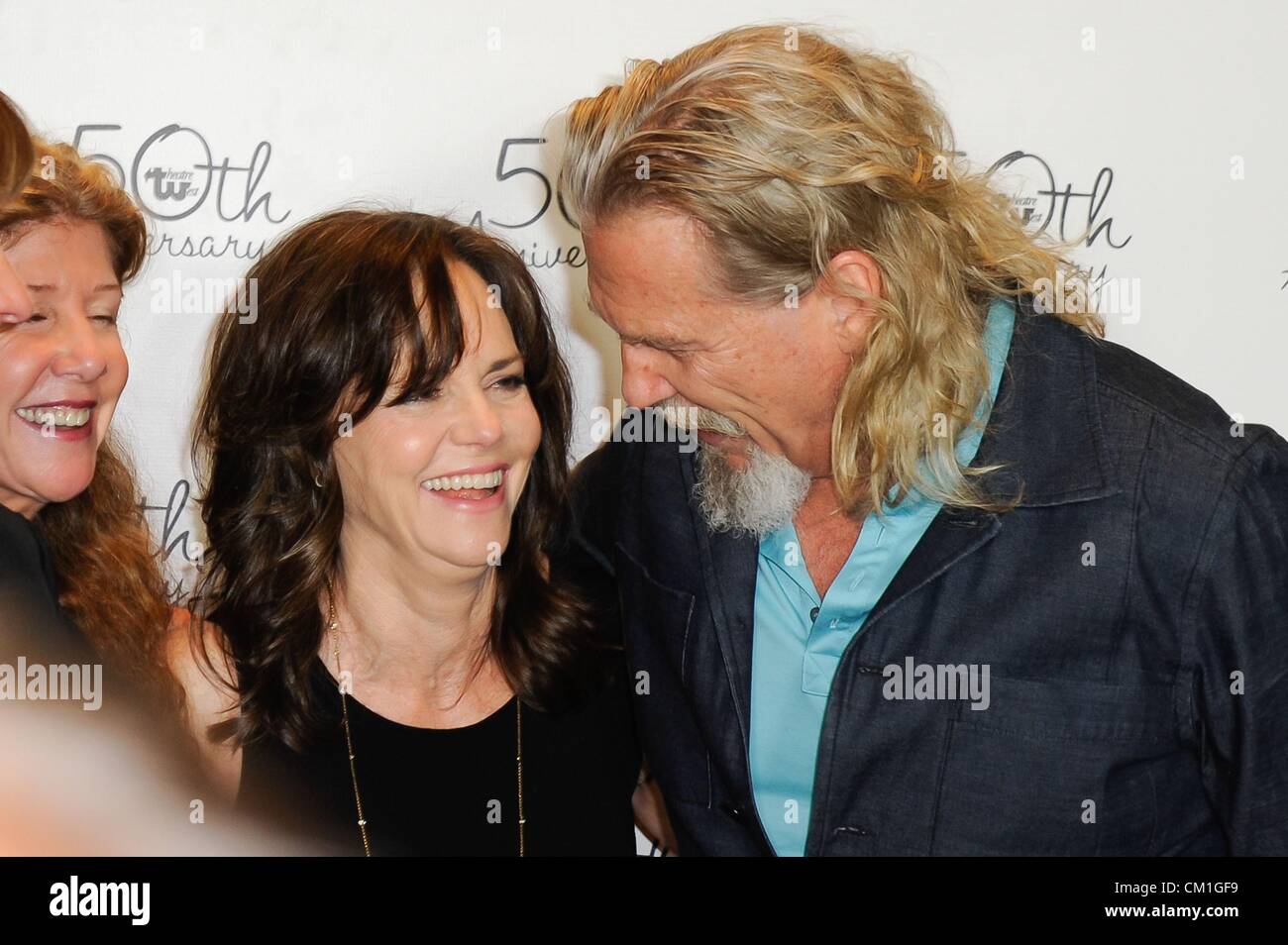 Sally Field, Jeff Bridges at arrivals for Theatre West 50th Anniversary ...
