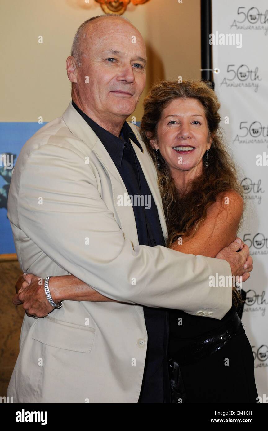 Creed Bratton, Lucinda Bridges at arrivals for Theatre West 50th ...