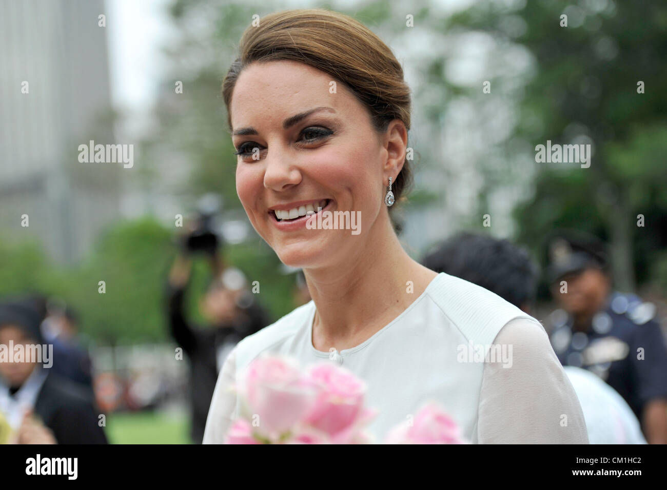 Sept. 14, 2012 - Kuala Lumpur, Malaysia - CATHERINE, the Duchess of ...