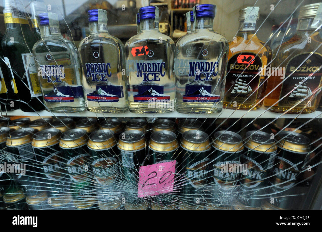 The Czech government approved a ban on sales of liquors containing more ...