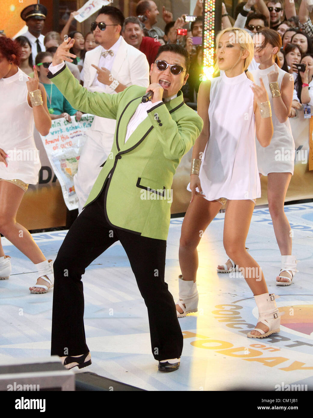 Sept. 14, 2012 - New York, New York, U.S. - Korean sensation PSY ...