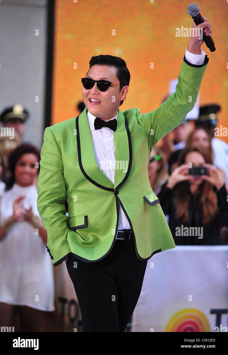 New York, USA. 14th September 2012. Psy at talk show appearance for NBC ...