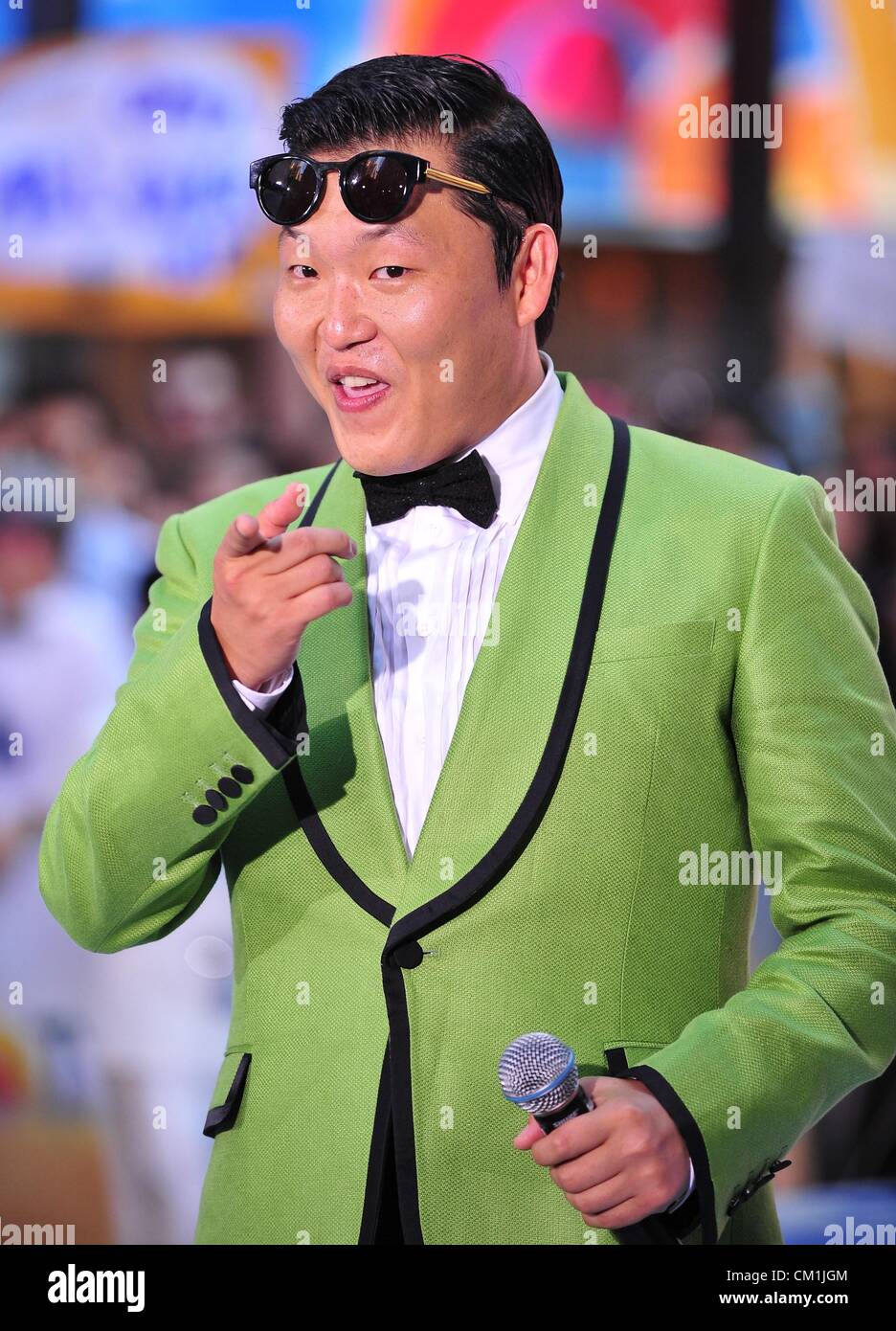 New York, USA. 14th September 2012. Psy at talk show appearance for NBC ...