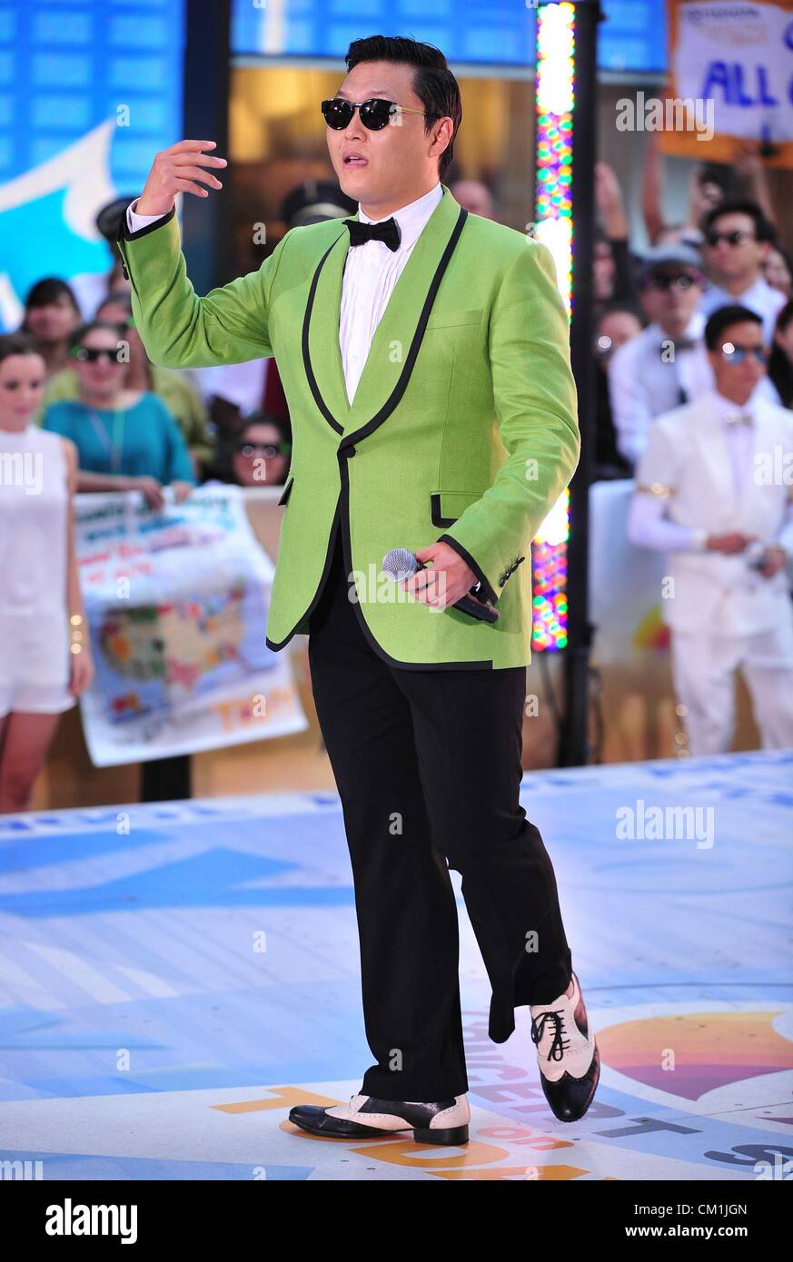 New York, USA. 14th September 2012. Psy at talk show appearance for NBC ...