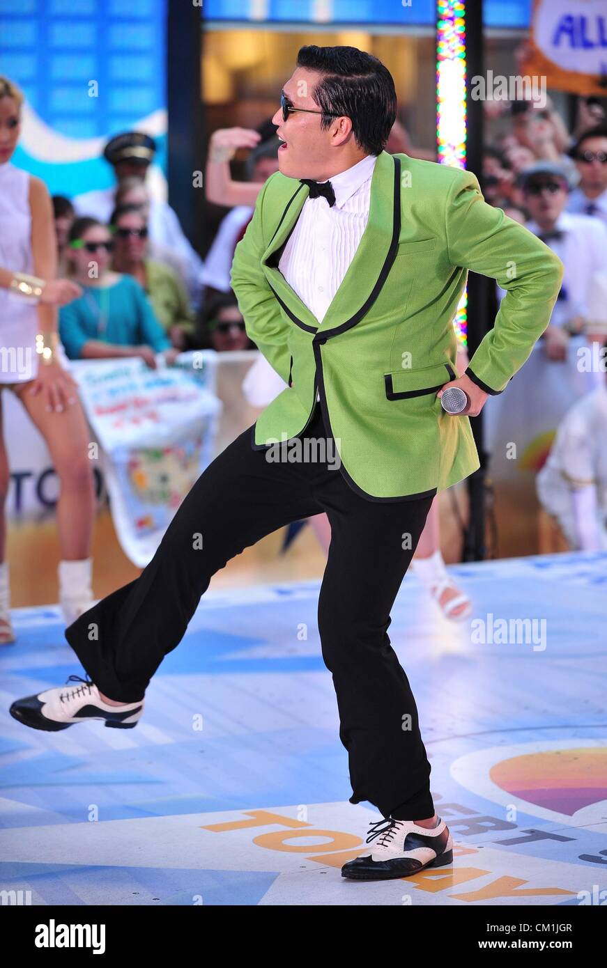 New York, USA. 14th September 2012. Psy at talk show appearance for NBC ...