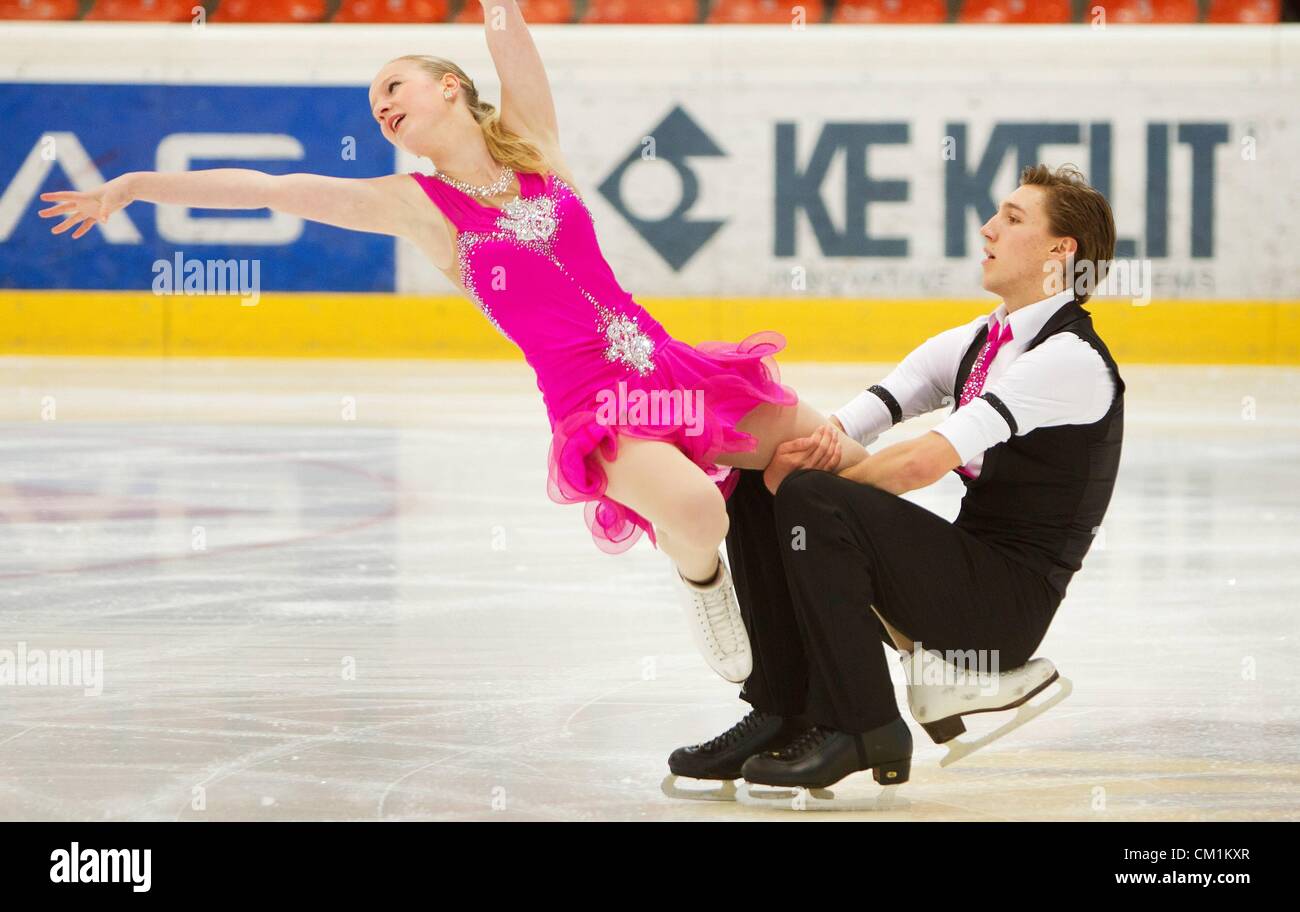 14 09 2012 Pictures Figure skating ISU Juniors Grand Prix Linz Austria ...