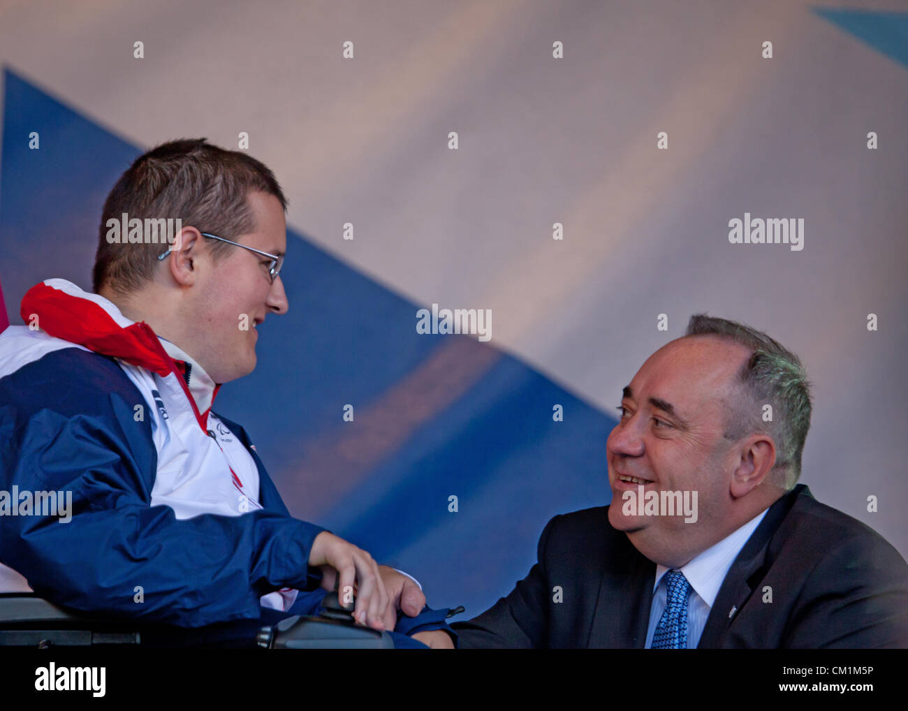 14th September, 2012.Scott McCowan, Boccia Paralympian, is ...