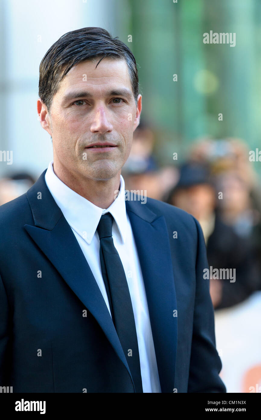 Sept. 14, 2012 - Toronto, Ontario, Canada - Actor MATTHEW FOX attends ...