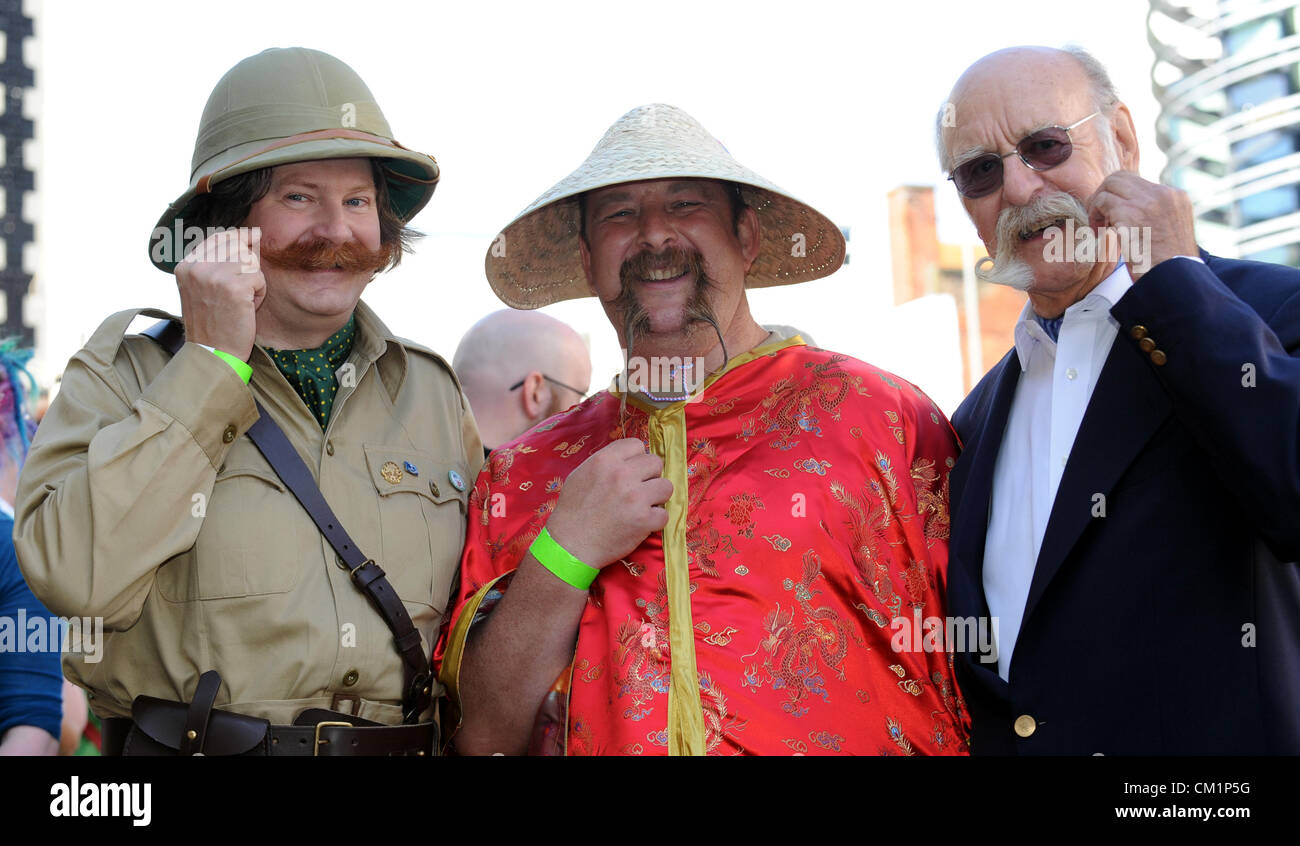 Brighton, UK. Saturday 15th September 2012. From l to r Paul Lewis ...