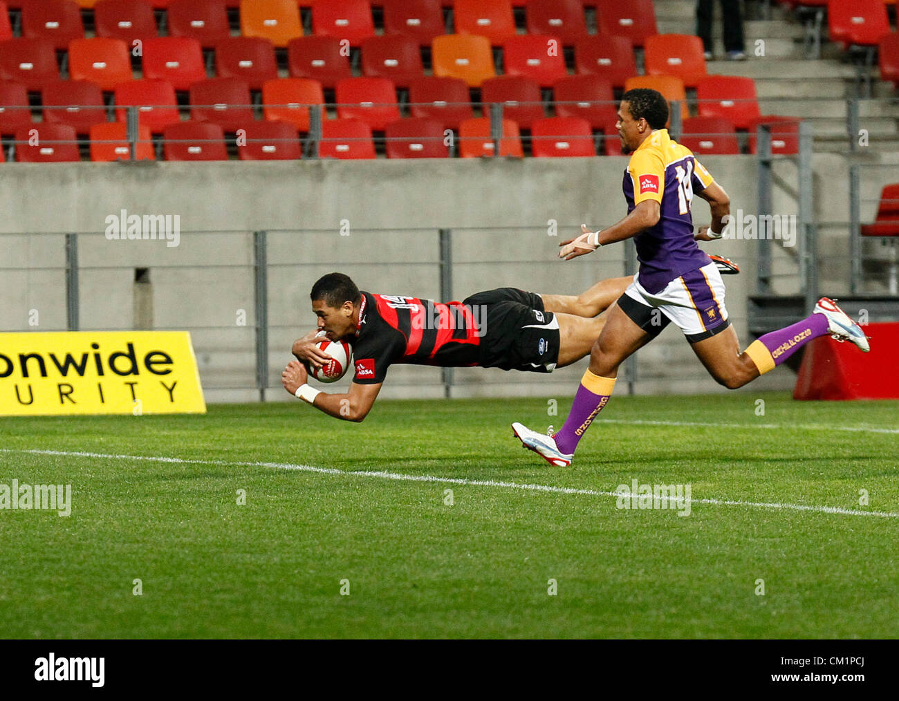 PORT ELIZABETH, SOUTH AFRICA - SEPTEMBER 14, during the Absa Currie Cup ...