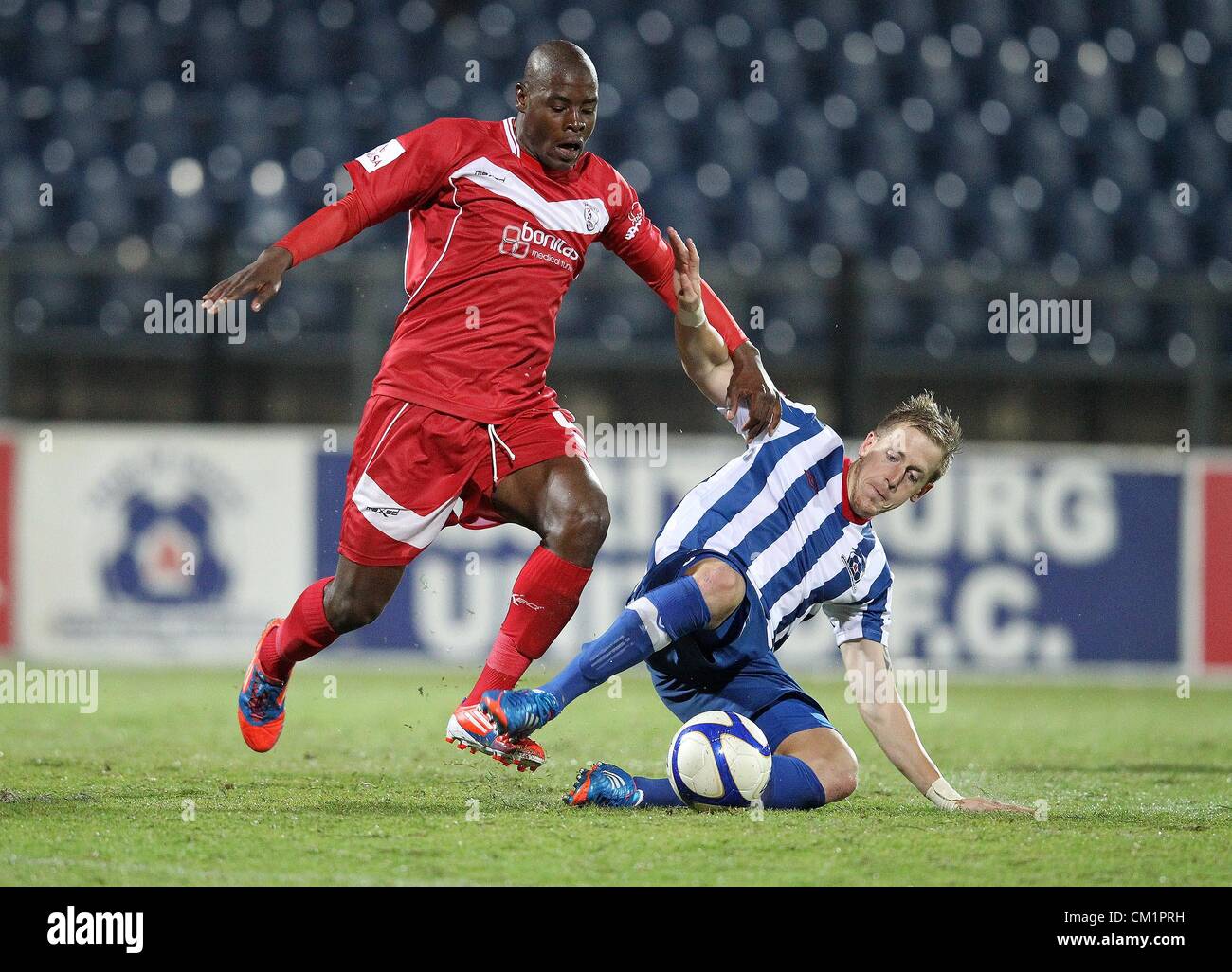 DURBAN, SOUTH AFRICA - SEPTEMBER 14, Moeketsi Mvula and Michael Morton ...