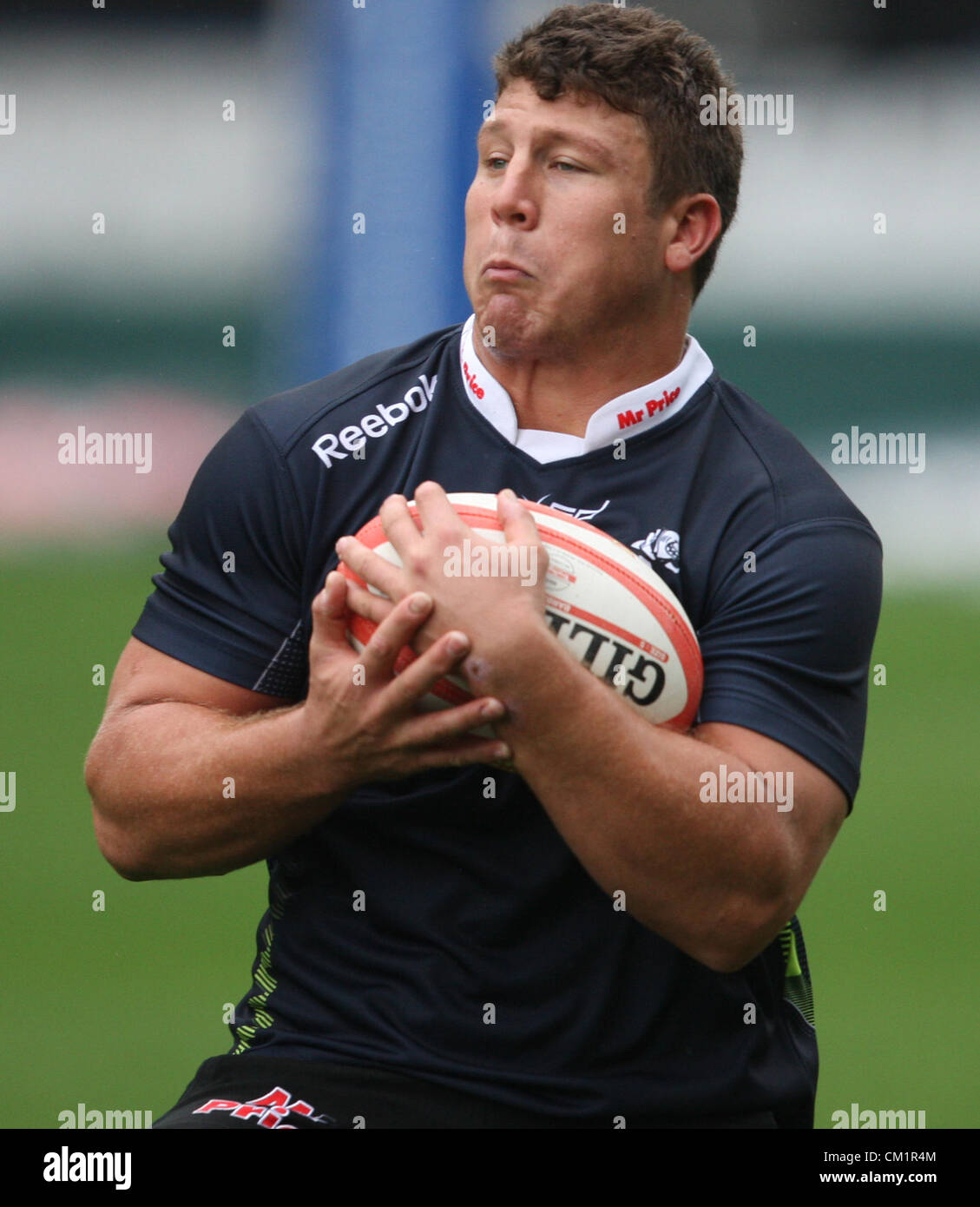 DURBAN, SOUTH AFRICA - SEPTEMBER 14, Brynard Stander during The Sharks ...