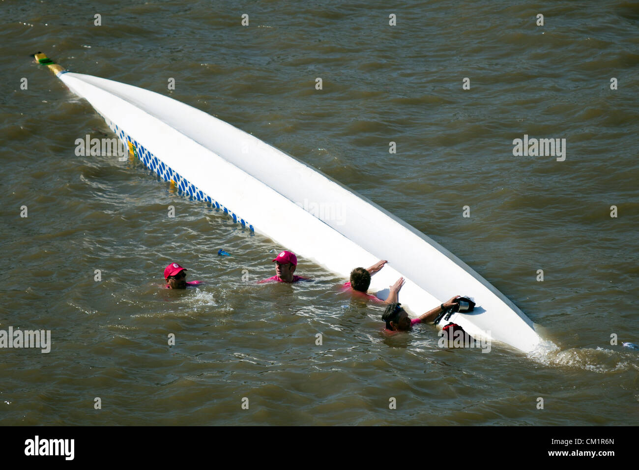 Capsized boat hi-res stock photography and images - Alamy