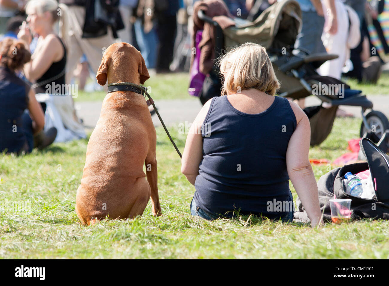15.09.2012 - The Midland Game Fair at Weston Park Shropshire Stock ...