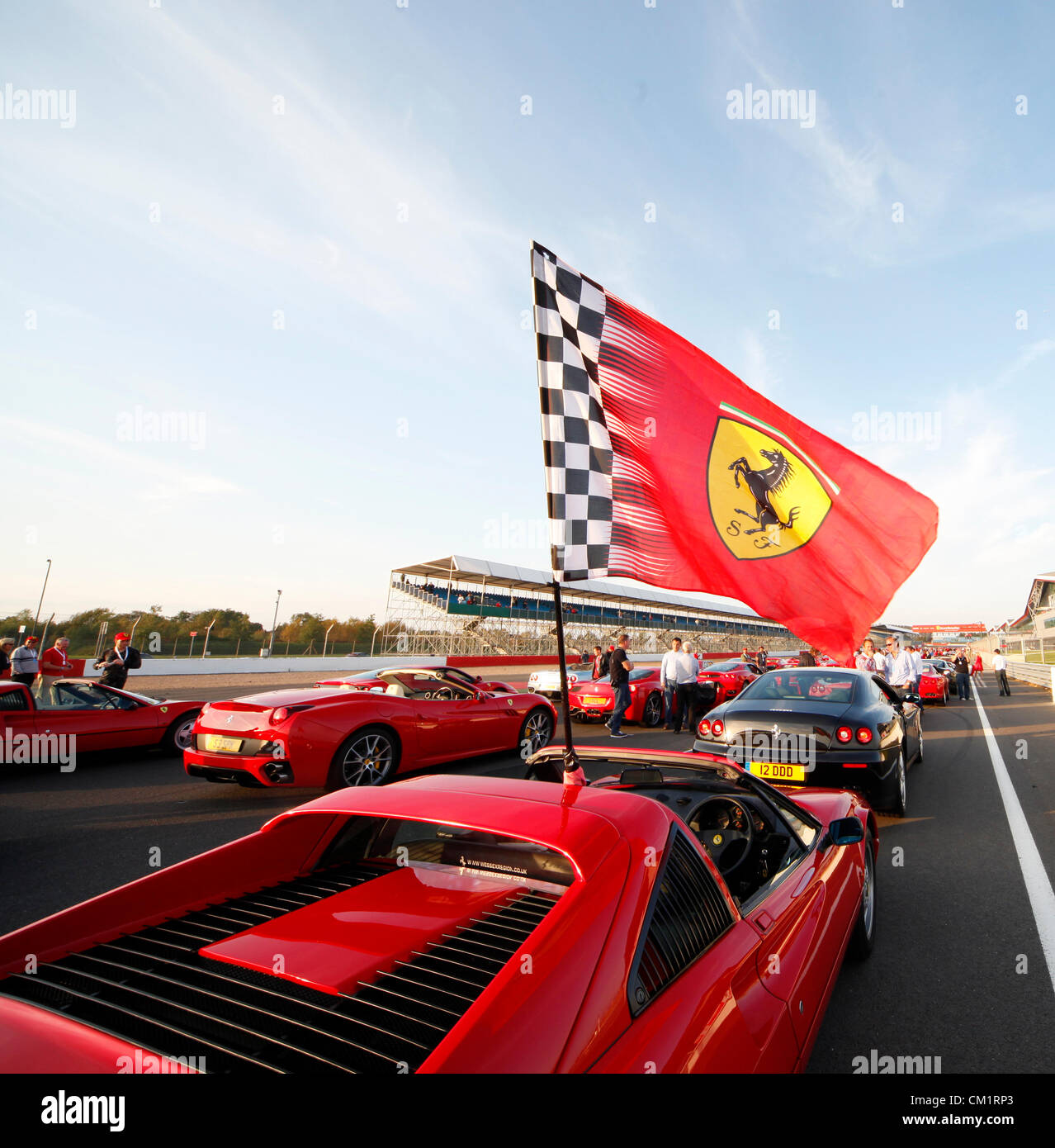 Silverstone flag hi-res stock photography and images - Alamy