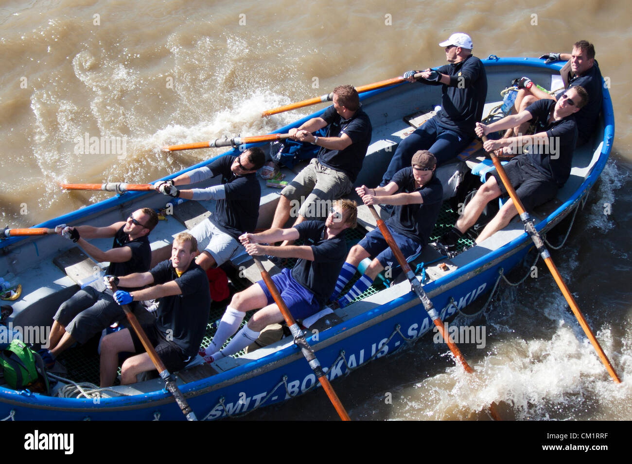 15th Sep 2012. River Thames London, England, UK. The Great River Race ...