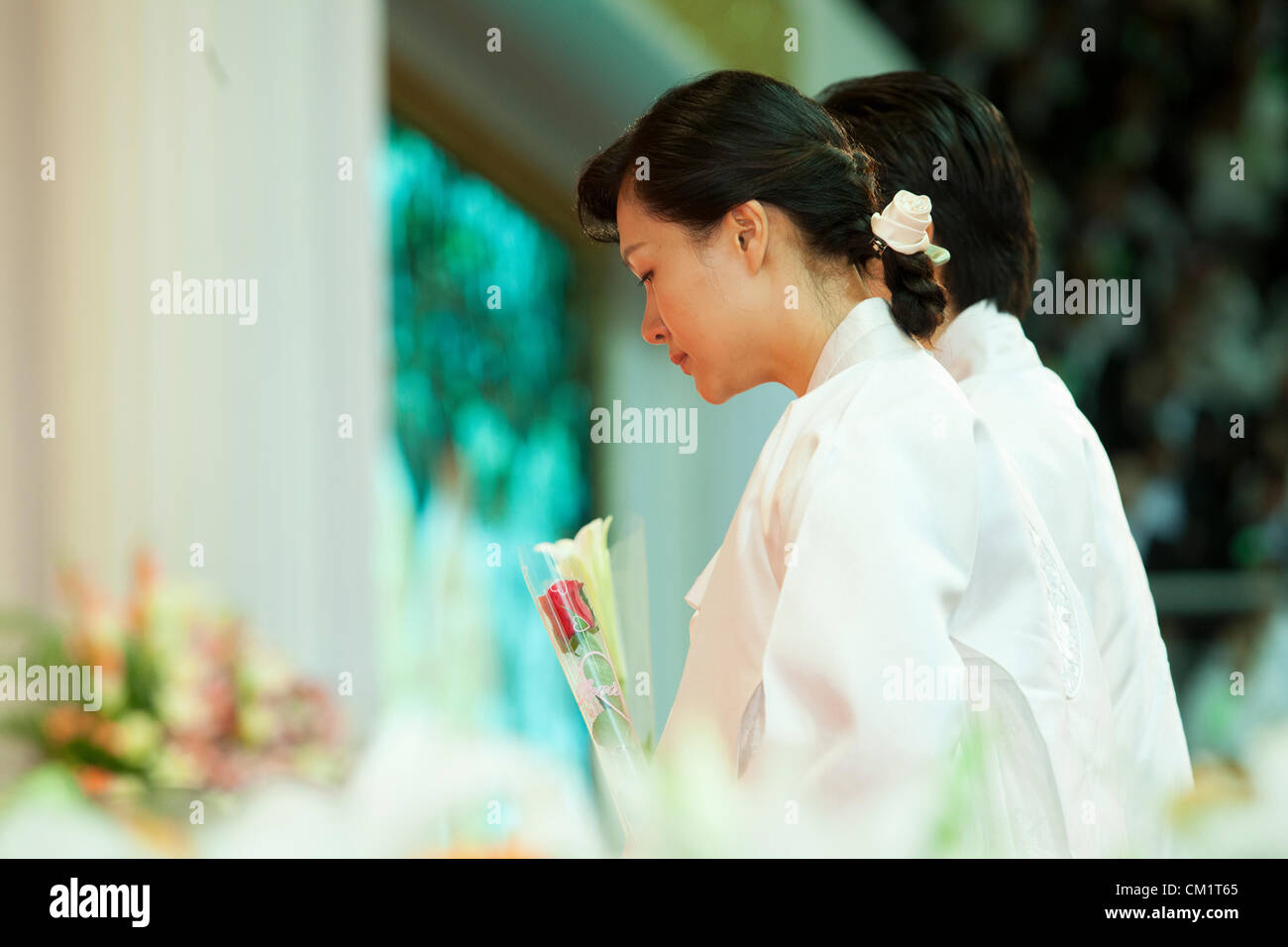Sun myung moon hi-res stock photography and images - Alamy