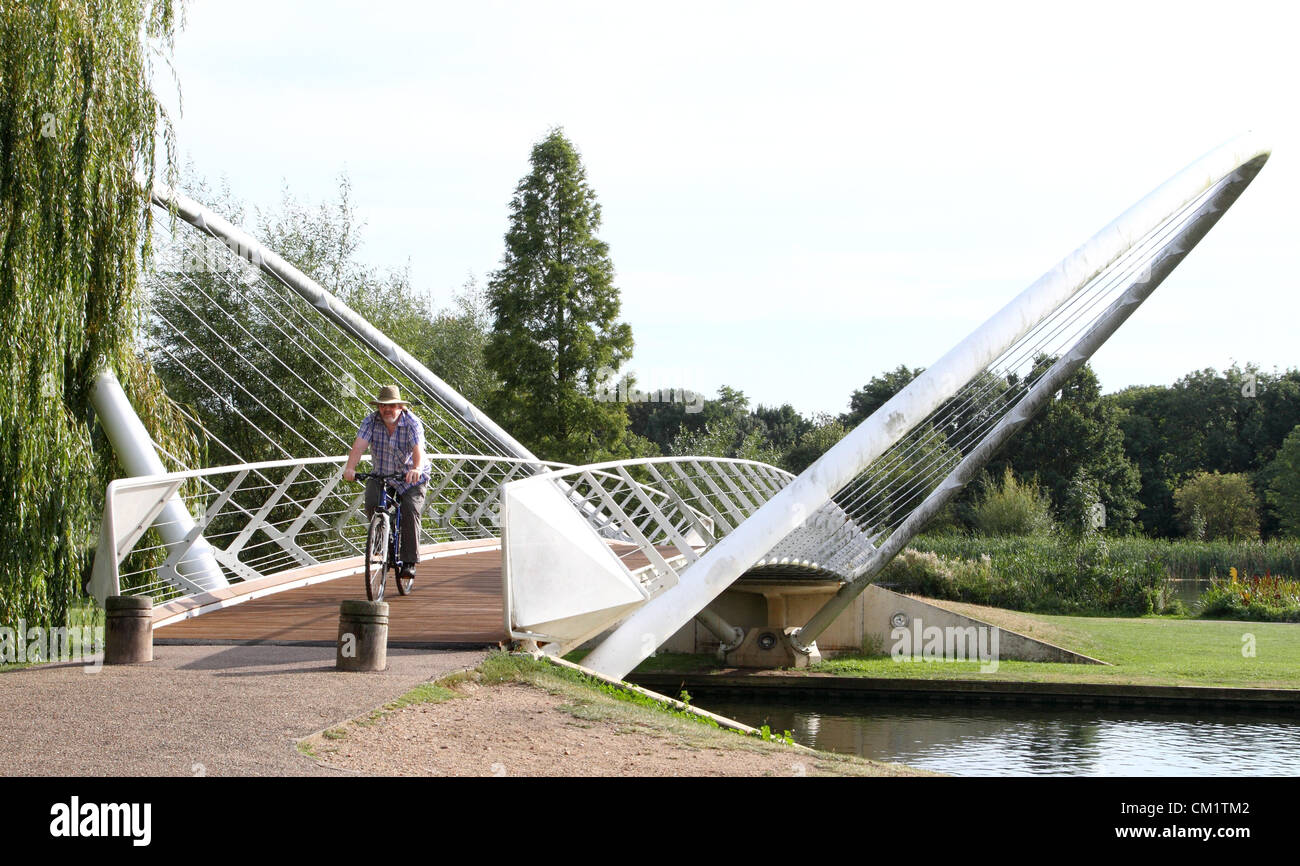 Bedford butterfly bridge hi-res stock photography and images - Alamy