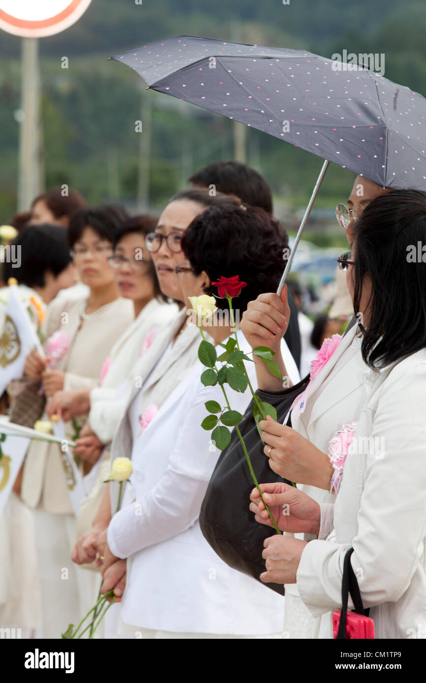 Funeral for the Rev. Sun Myung Moon in Gapyeong, Kangwon, South Korea ...